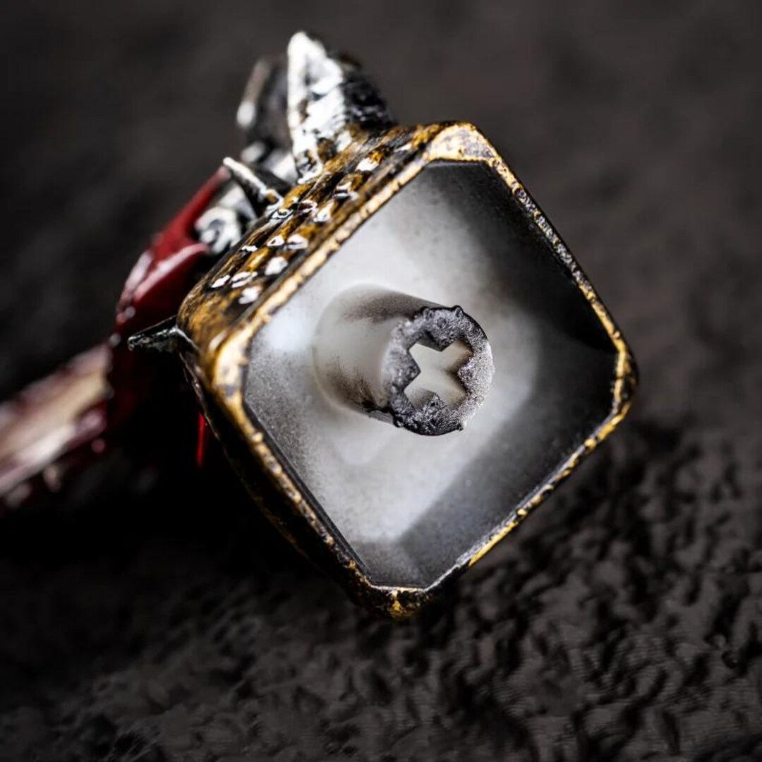 Chainsaw Man Gun Demon Keycaps Anime Themed 1pcs Customized Resin 3d ...