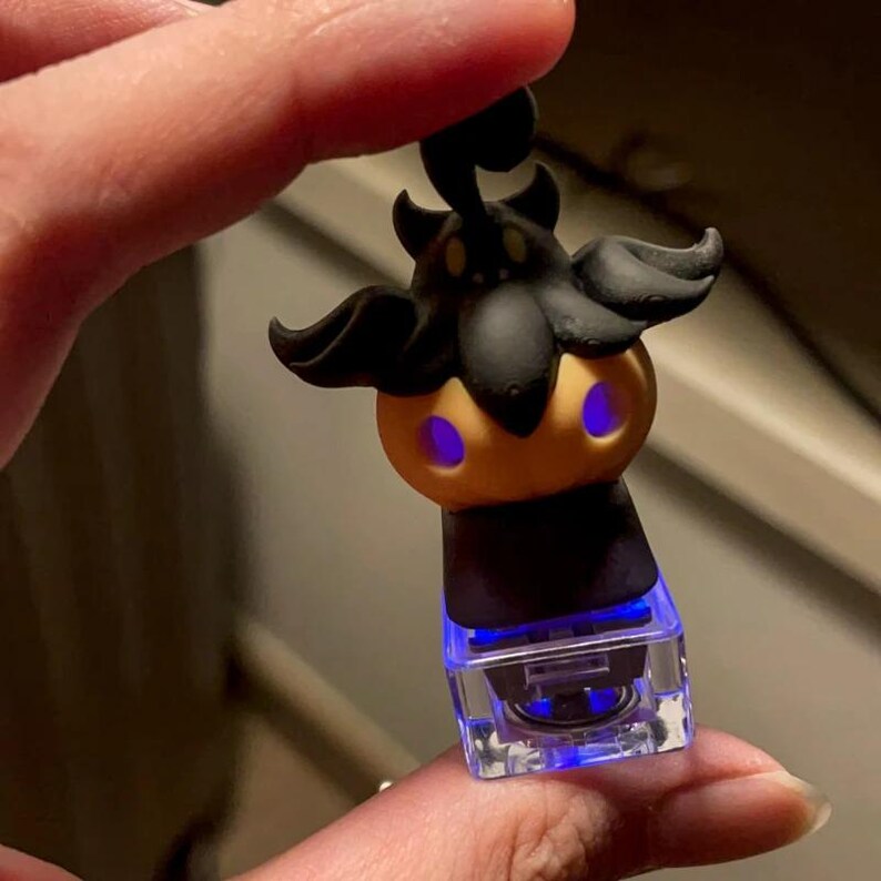 ECHOME Original Anime Keycap Custom Resin Keyboard Caps Halloween Cute ...