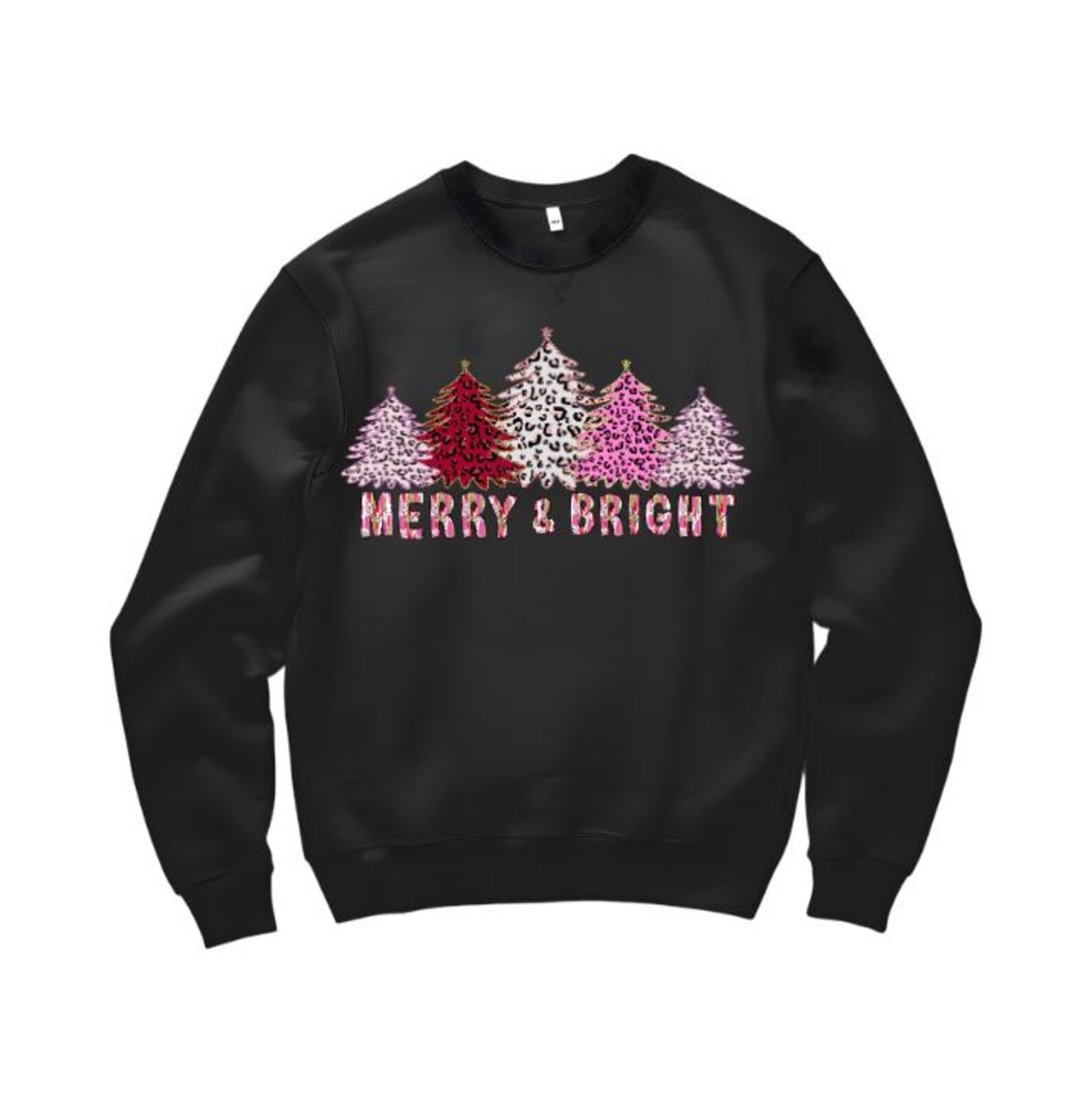 Merry and Bright PNG, Christmas Trees PNG - Etsy