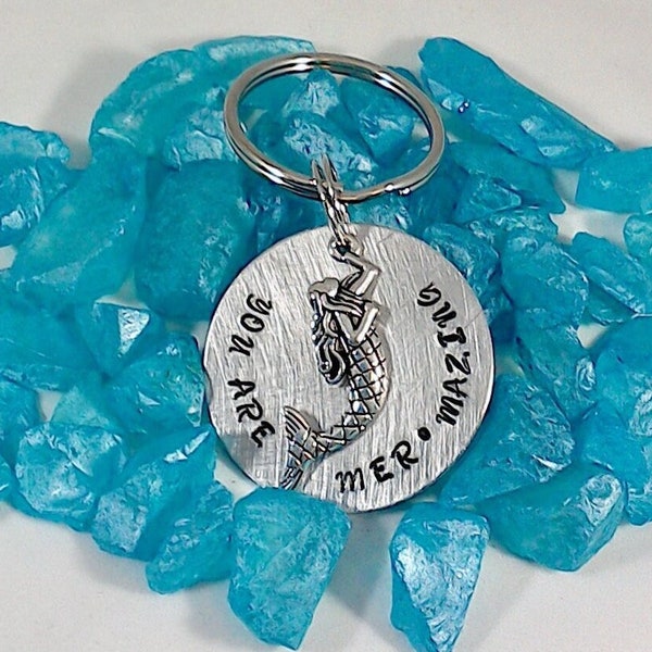 Stamped Key Chain - Etsy