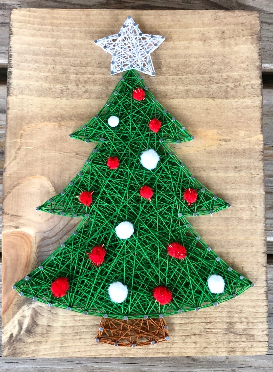 SALE 25% OFF Christmas Tree String Art - Etsy