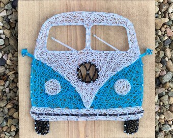 Vw Bus Line Art | Etsy