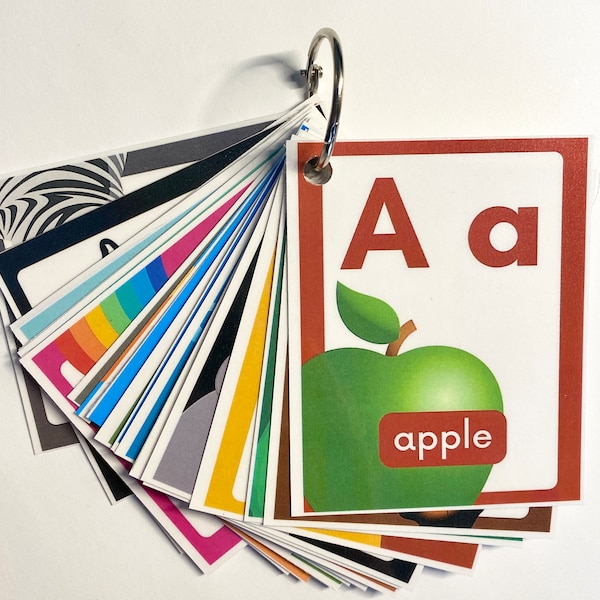 Laminated Flash Cards - Etsy