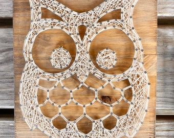 Owl String Art | Etsy