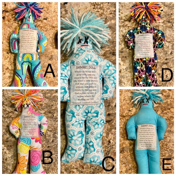 Dammit Doll - Etsy
