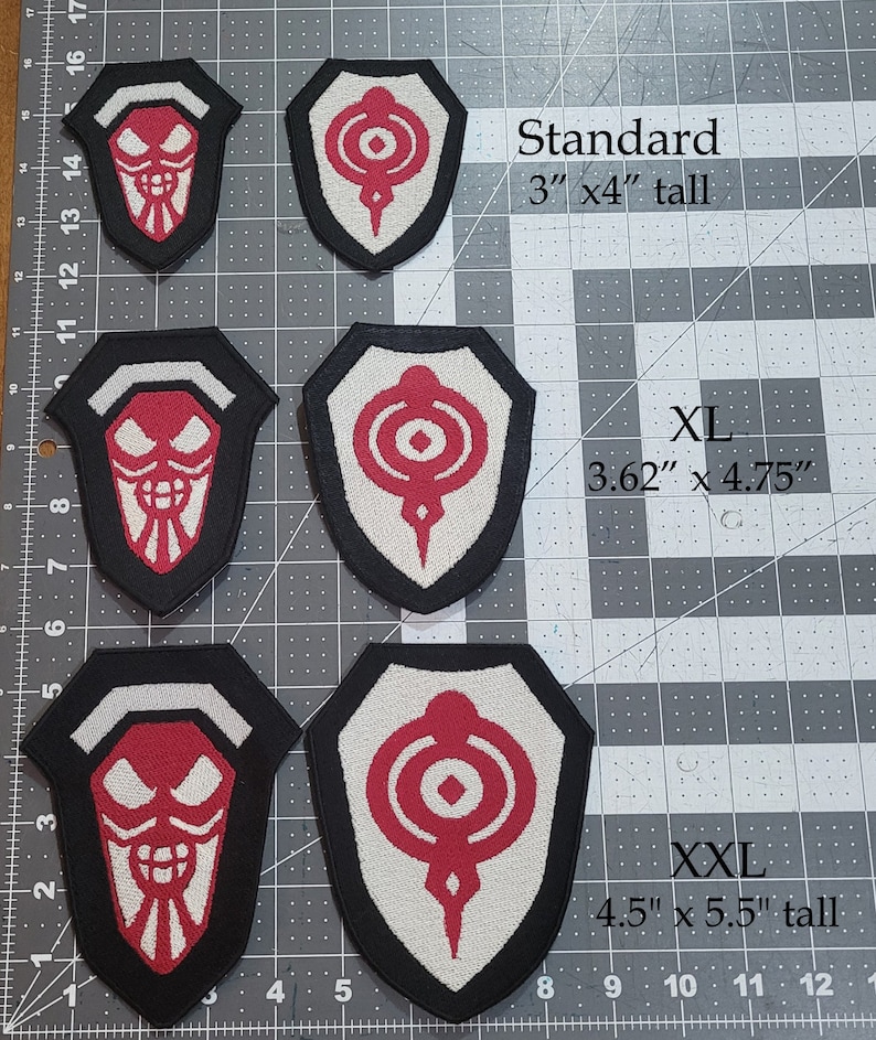 Vi Cosplay Shoulder Patches - Lol Arcane - Etsy