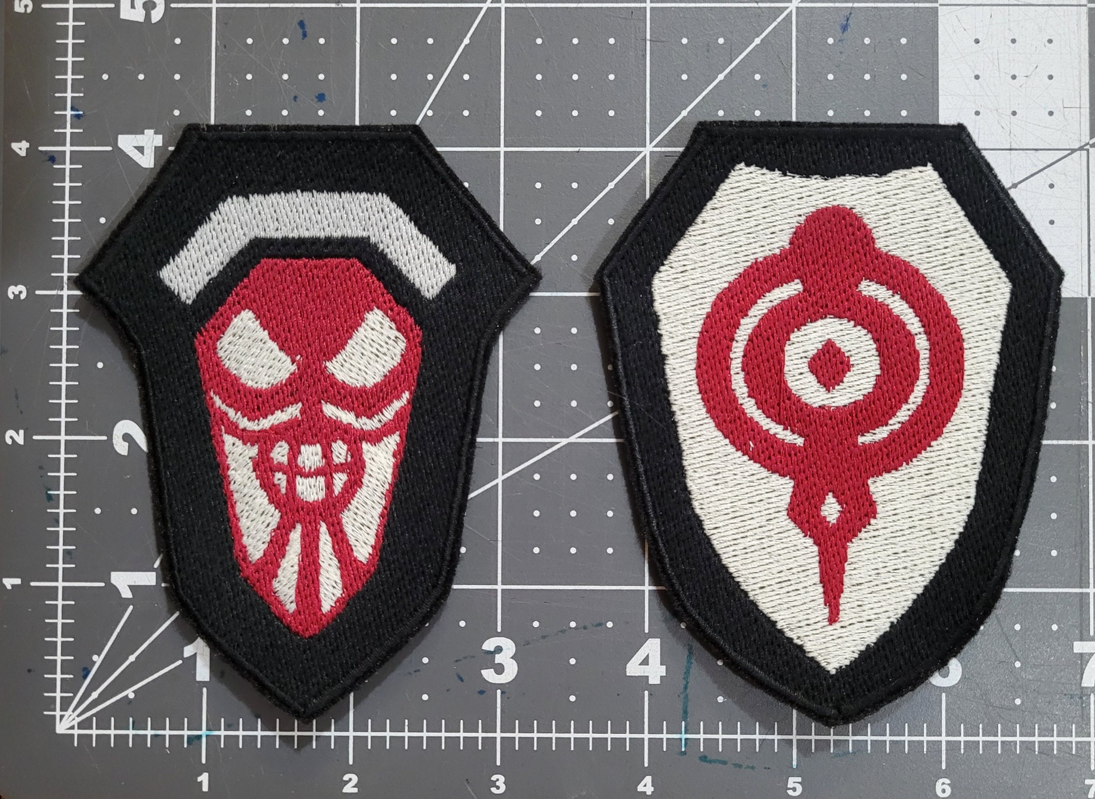 Vi Cosplay Shoulder Patches Lol Arcane - Etsy