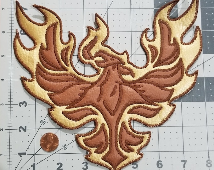Phoenix - Firebird Sew-on Patch - Etsy