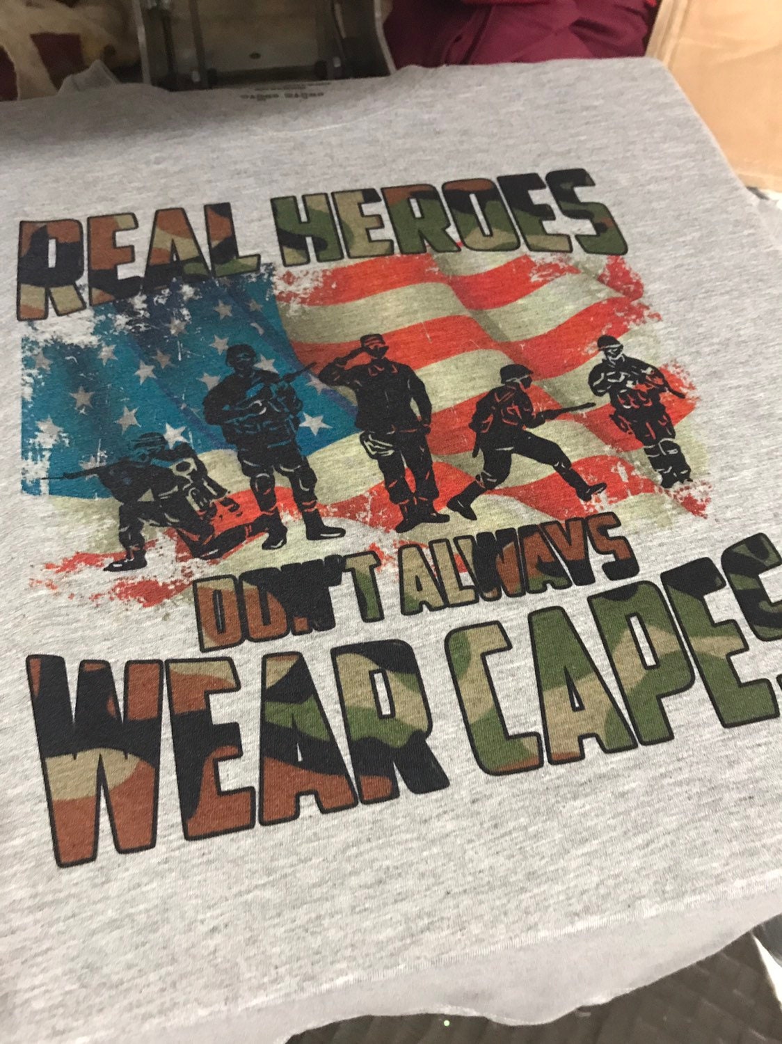 Real Heroes Don't Always Wear Capes - Etsy