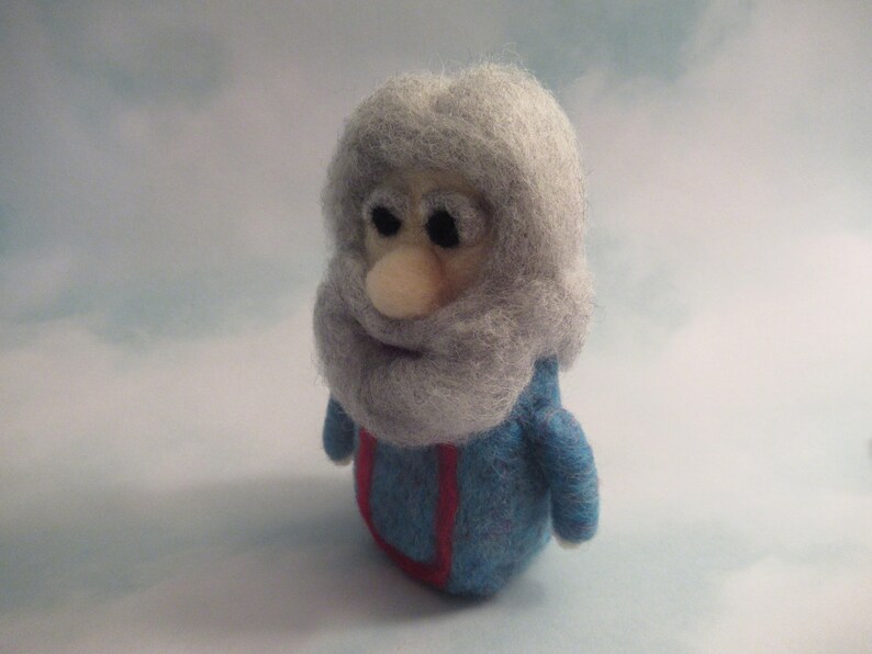 Bearded Man, Felted Figure, Handmade Doll - Etsy