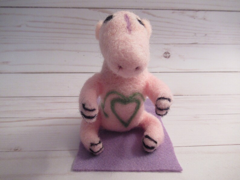 Mole Baby Handmade Animal Little Pink Mole | Etsy