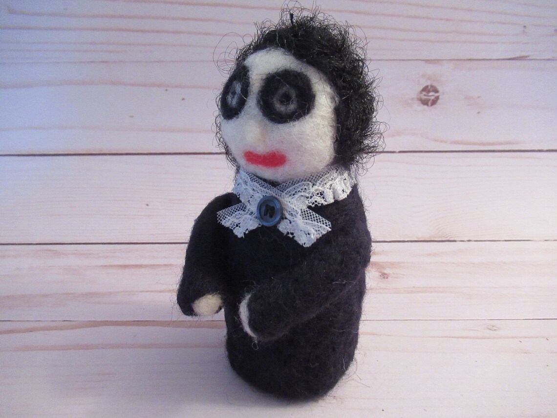 Goth Girl Novelty Doll Handmade Figure - Etsy