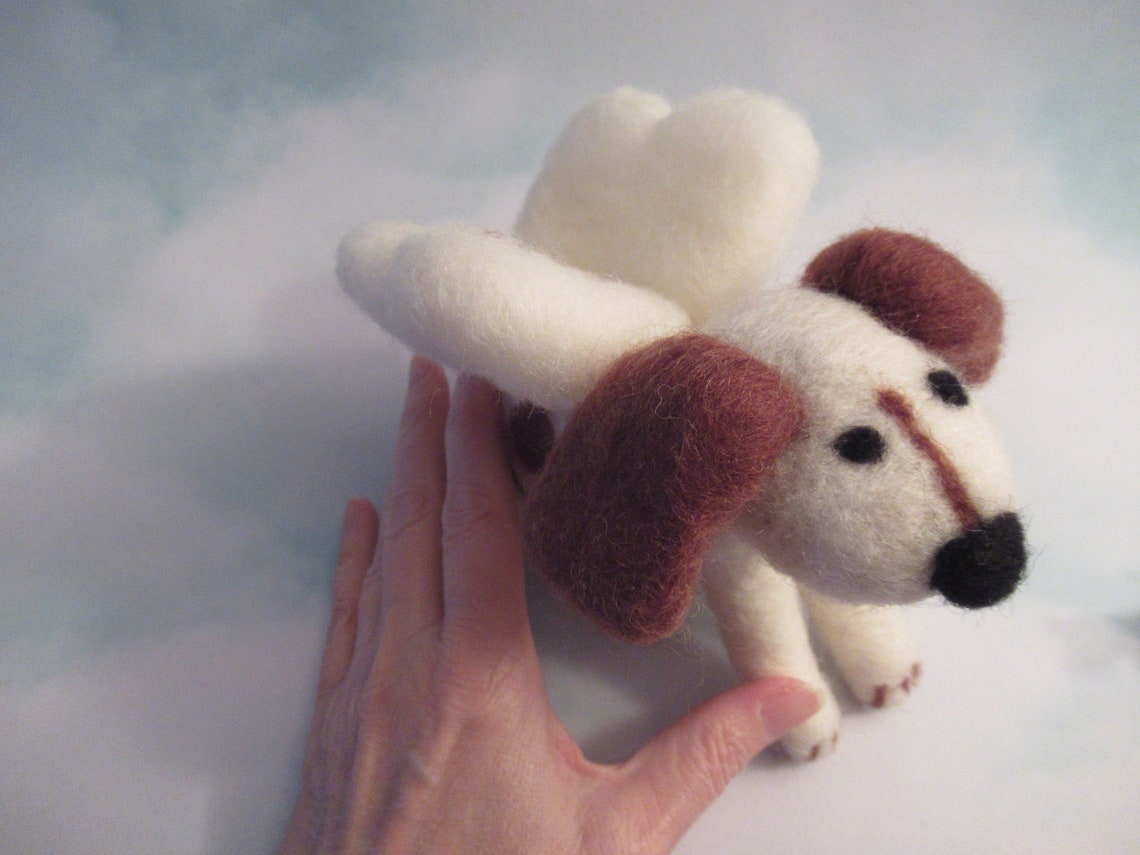 Angel Dog Dog With Wings Handmade Gift - Etsy