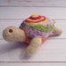 Colorful Turtle Felted Turtle Turtle Figure Handmade Art - Etsy