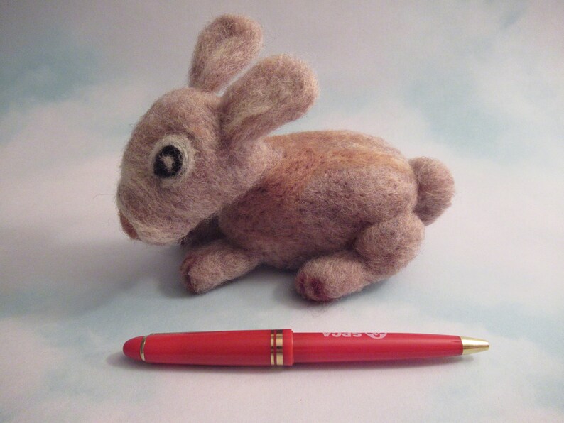 Baby Bunny Felted Rabbit Handmade Animal - Etsy