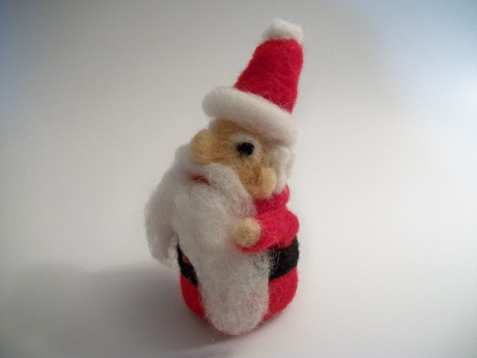 Felted Santa Santa Claus Christmas Figure Holiday Decor - Etsy