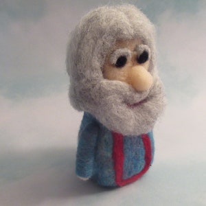 Bearded Man, Felted Figure, Handmade Doll - Etsy