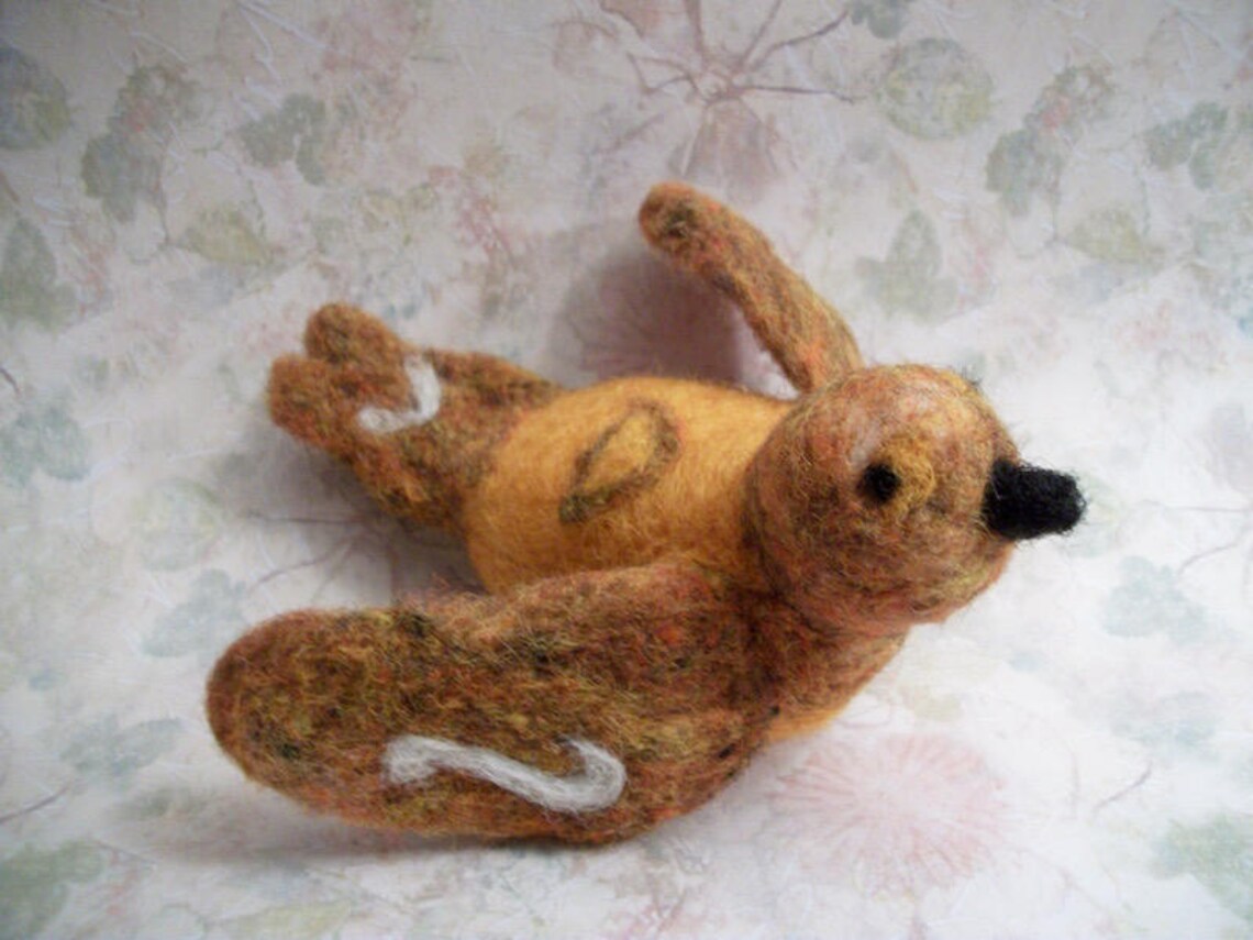Needle Felted Bird Handmade Wool Bird Bird Figure - Etsy