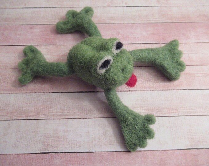Mini Frog, Handmade Pet - Etsy