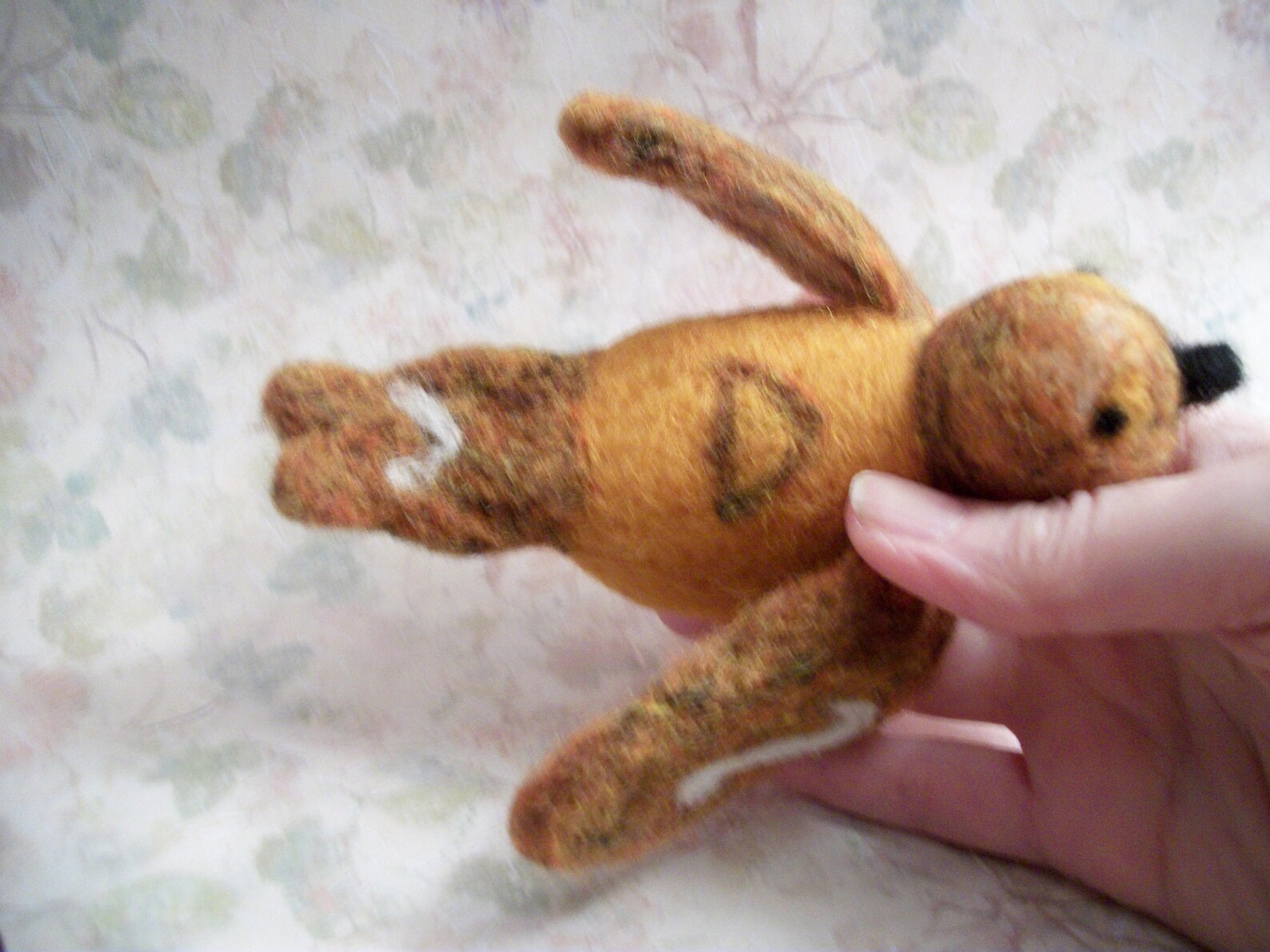 Needle Felted Bird Handmade Wool Bird Bird Figure - Etsy