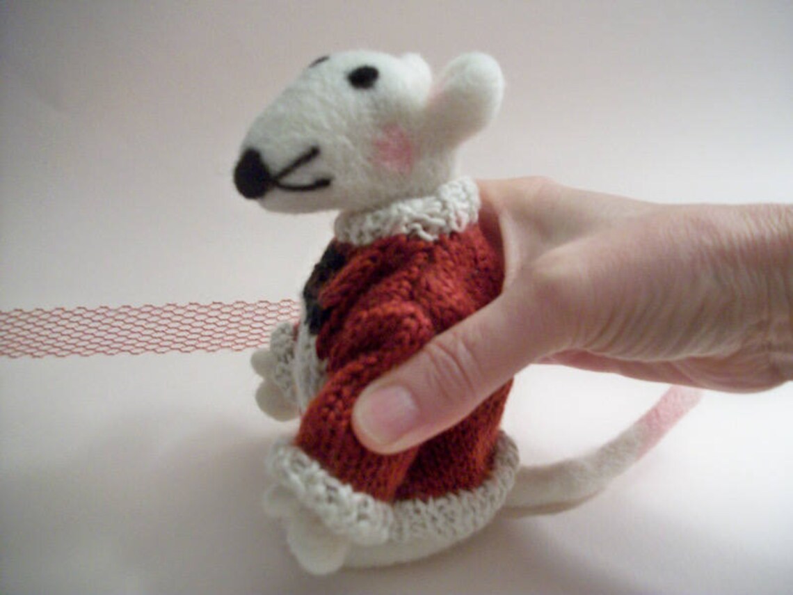 Christmas Mouse Holiday Decor Gift Mouse - Etsy