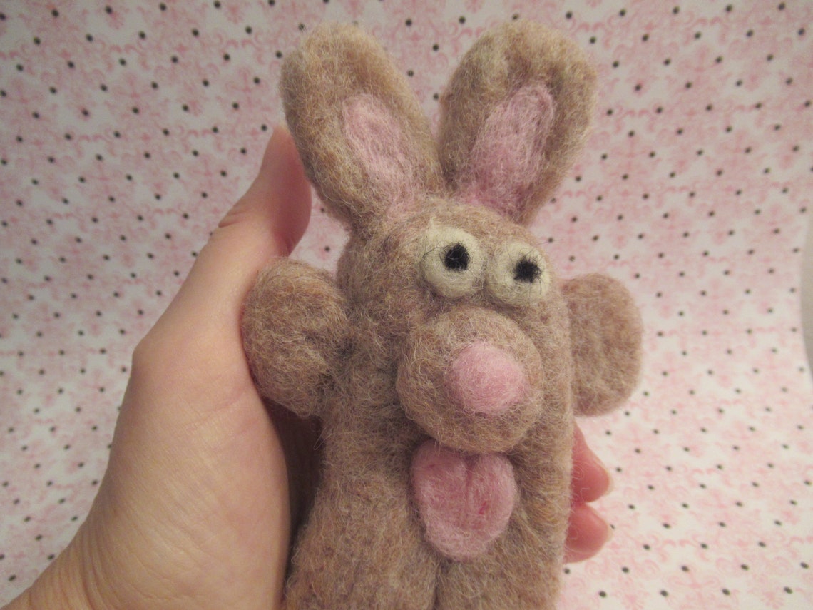 Pocket Pet Small Bunny Handmade Rabbit Little Friend - Etsy