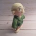 Little Bald Man Felted Figure Man With Glasses Grandpa - Etsy