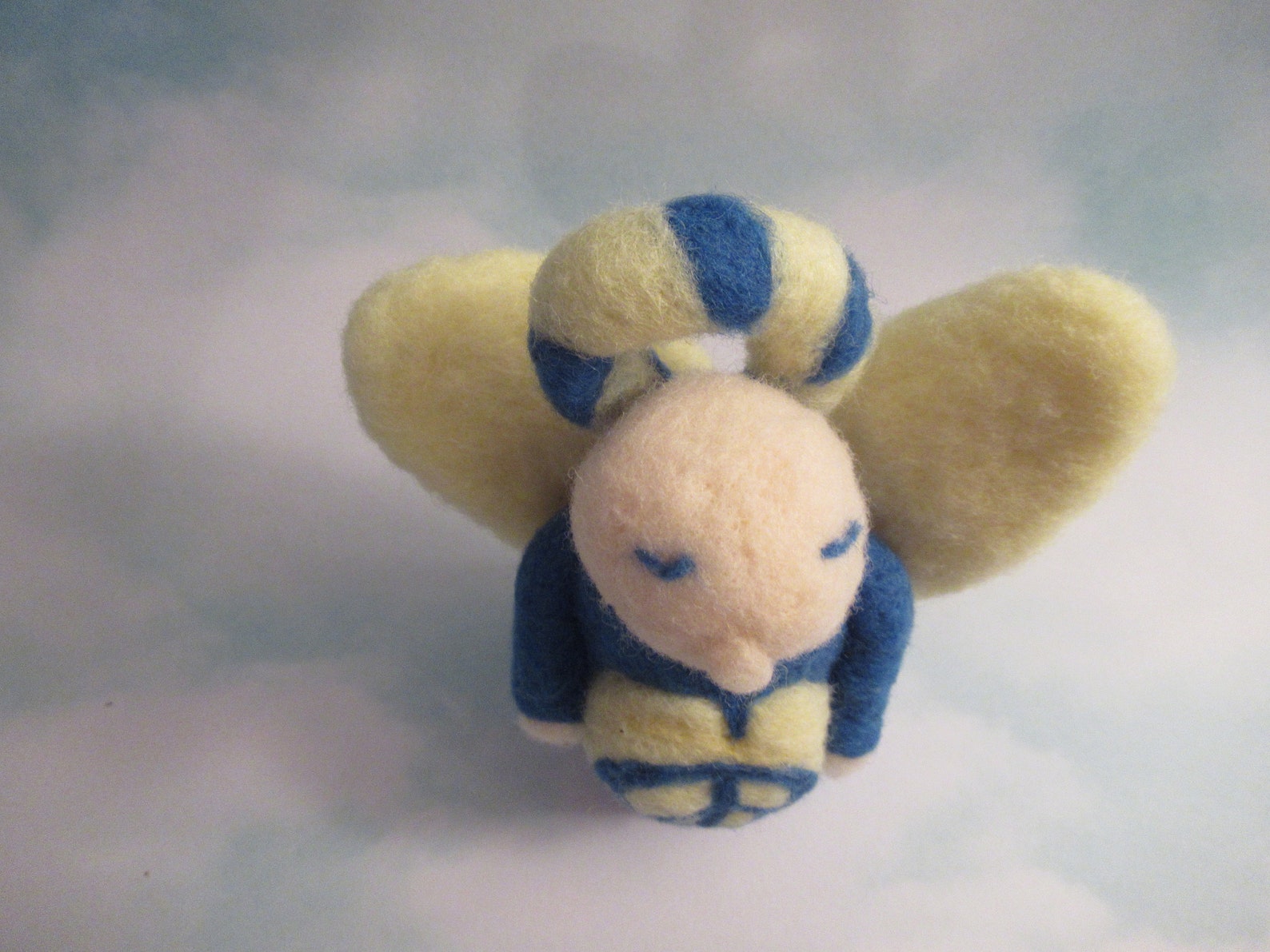 Peace Angel Felted Angel Support Ukraine - Etsy