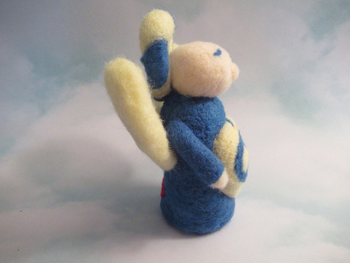 Peace Angel Felted Angel Support Ukraine - Etsy