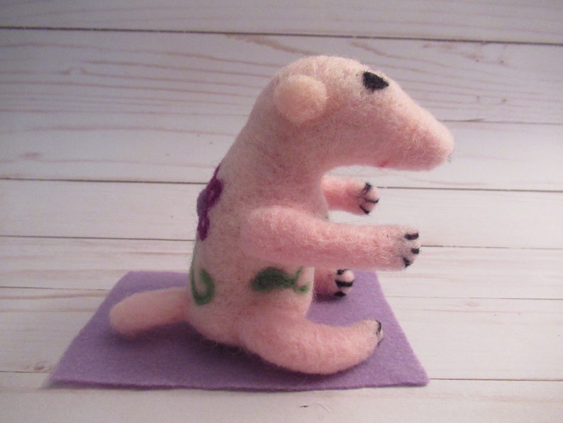 Mole Baby Handmade Animal Little Pink Mole | Etsy