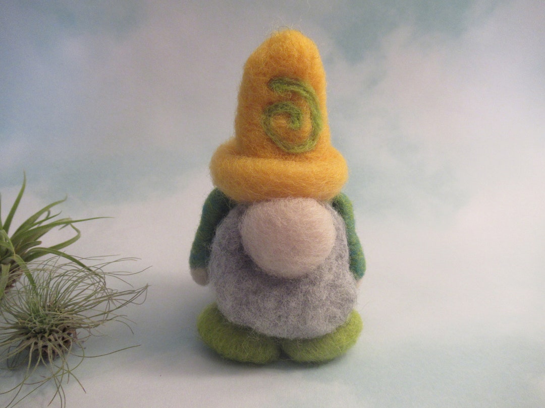 Colorful Gnome, Whimsical Figure, Handmade Dwarf - Etsy