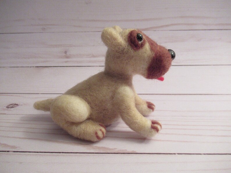 Felted Dog Handmade Dog Dog Lover Gift Adopt Me | Etsy