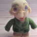 Little Bald Man Felted Figure Man With Glasses Grandpa - Etsy