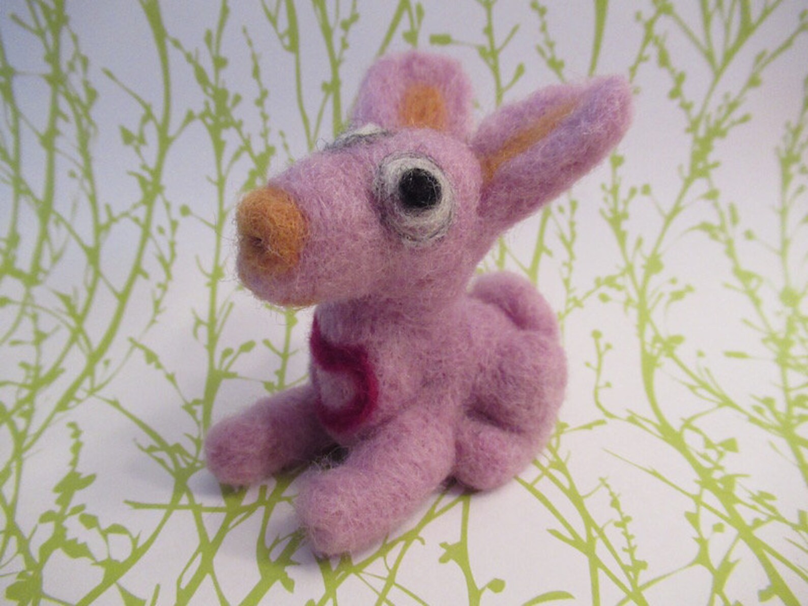 Needle Felted Bunny Handmade Rabbit - Etsy