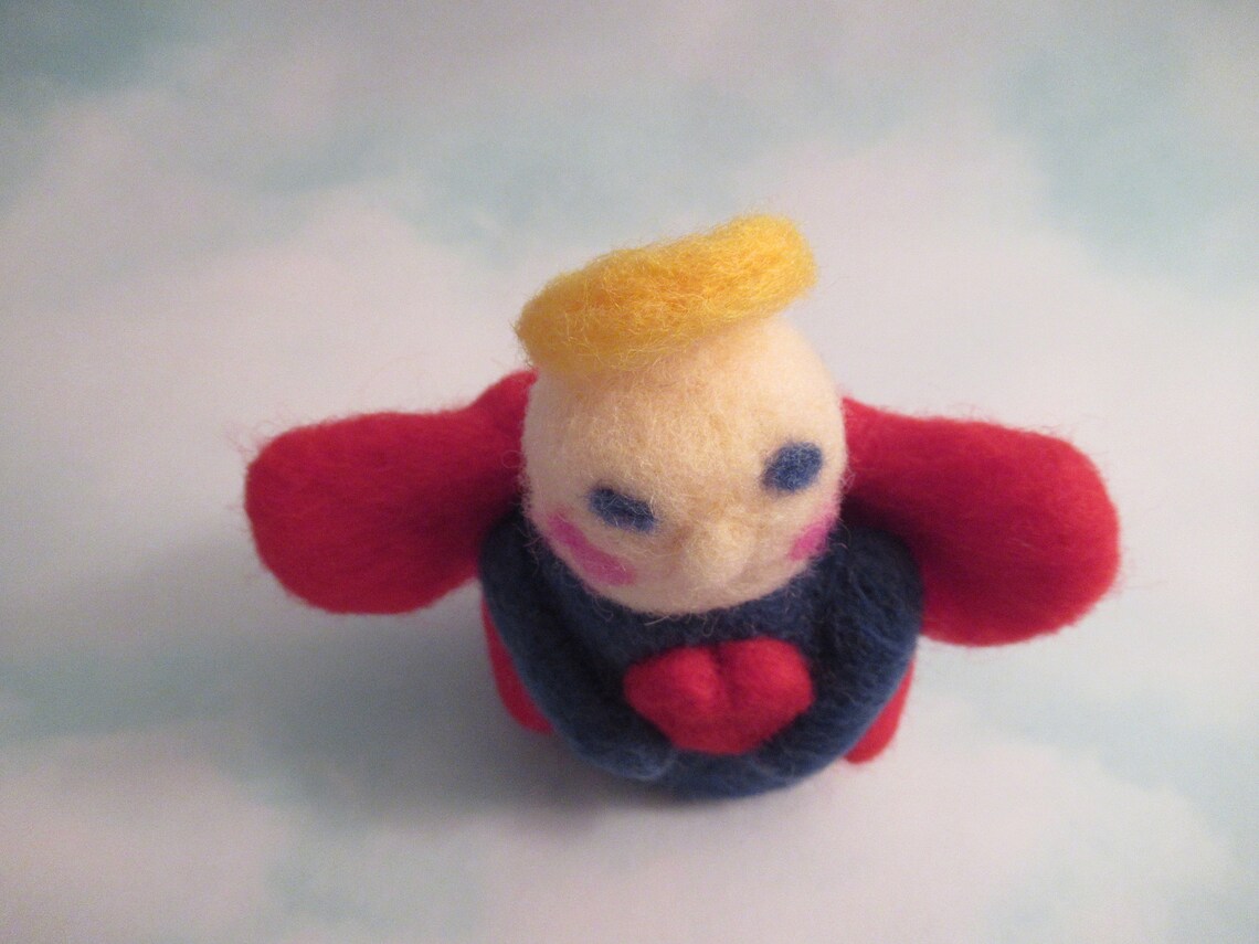 Blue Angel Angel Collectible Felted Gift Angel - Etsy