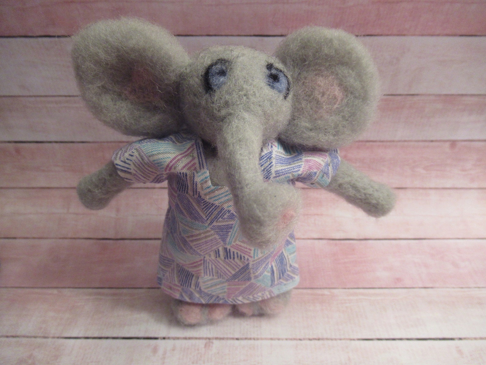 Elephant Doll Soft Toy Handmade Animal - Etsy