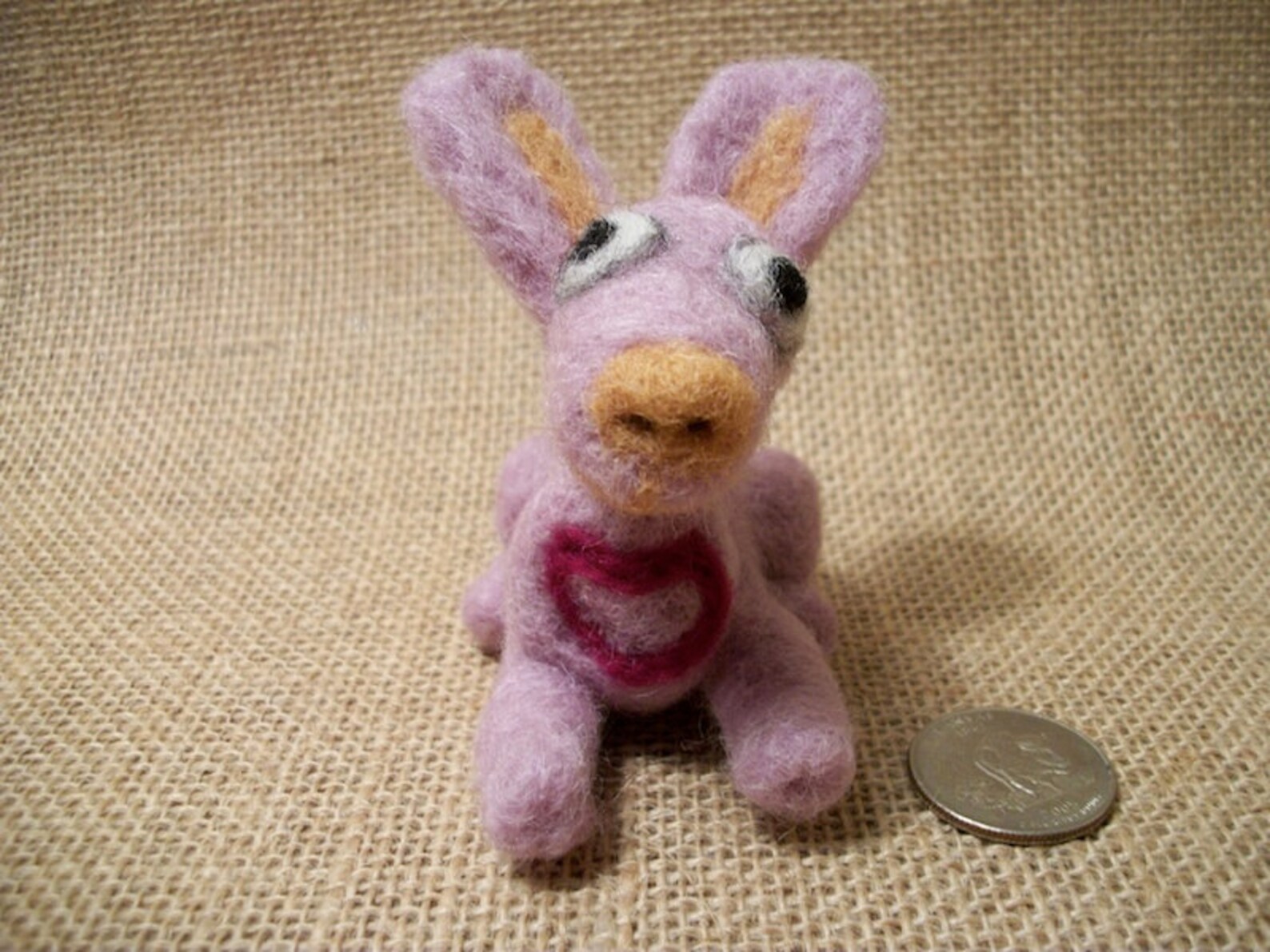 Needle Felted Bunny Handmade Rabbit - Etsy