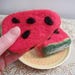 Felted Watermelon Watermelon Slices Fruit Decor - Etsy