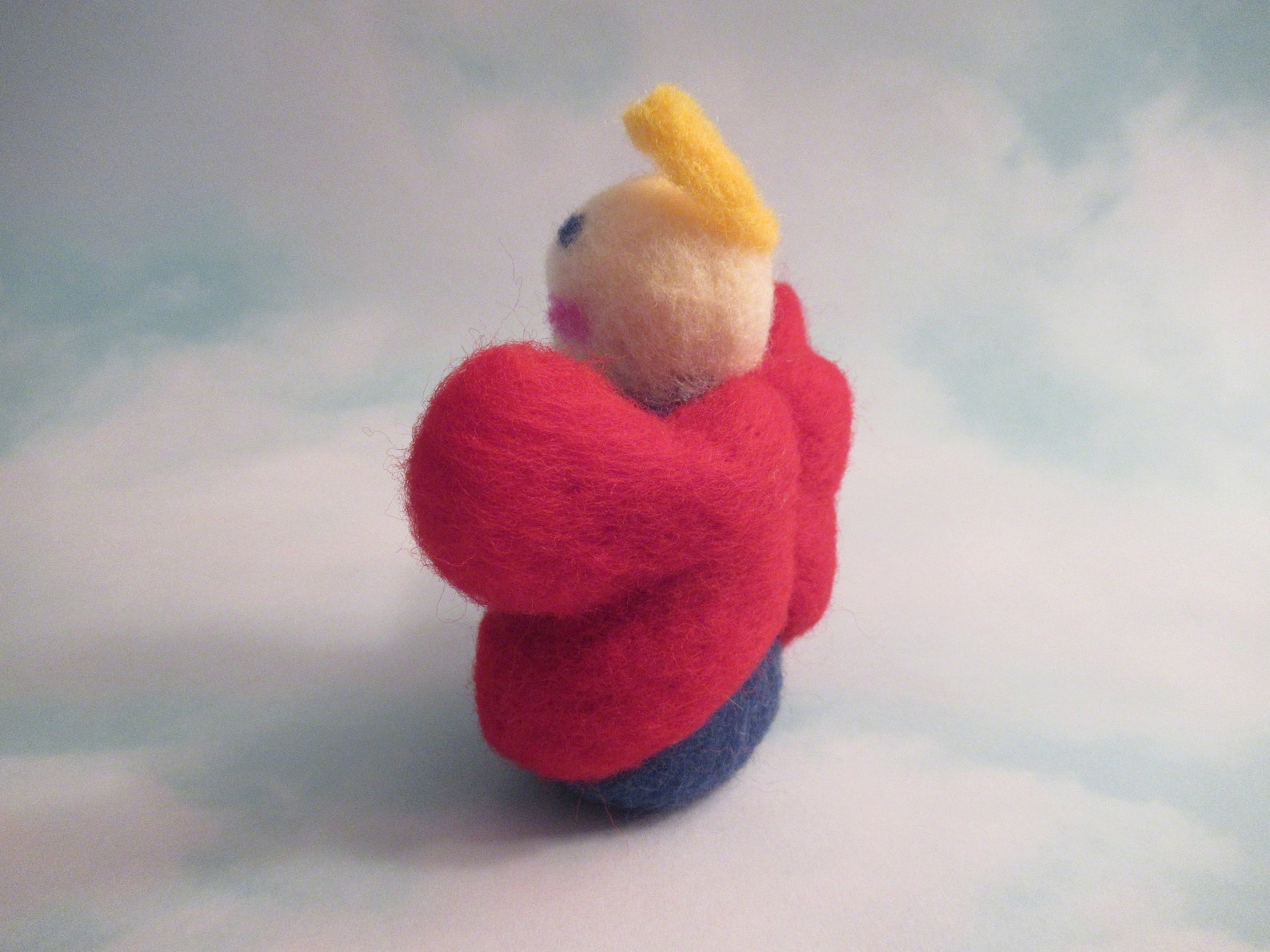 Blue Angel Angel Collectible Felted Gift Angel - Etsy