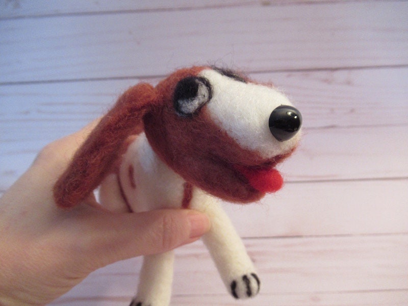 Miniature Hound Pet Keepsake Handmade Dog | Etsy
