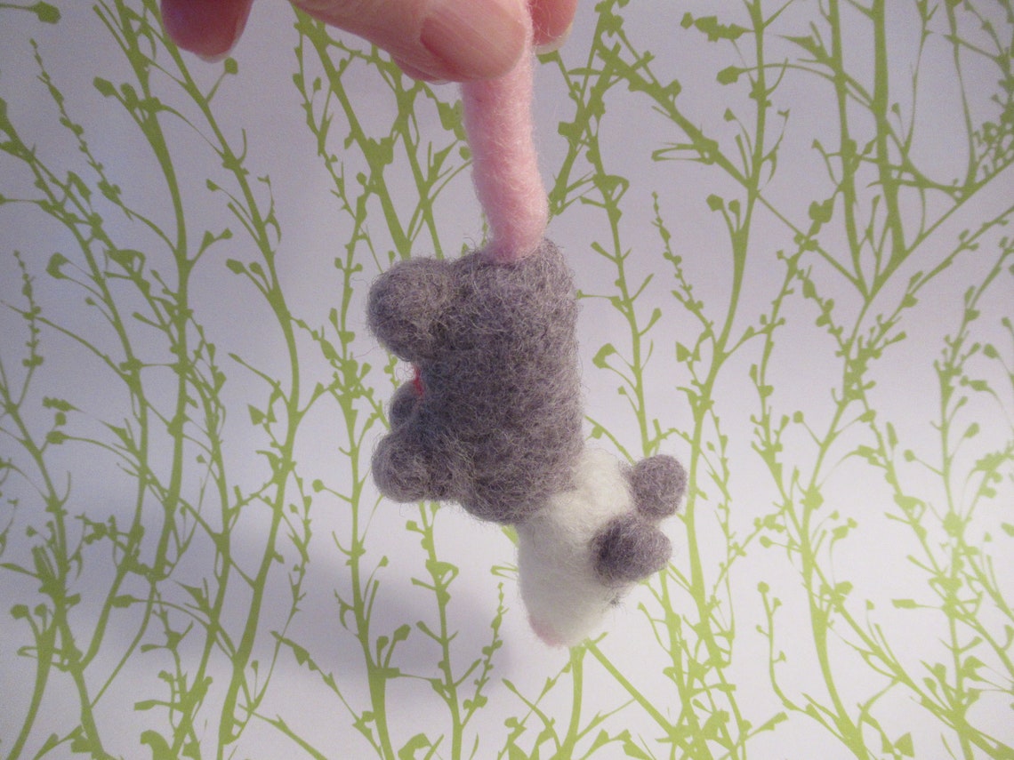 Tiny Possum Felted Possum Made by Hand - Etsy