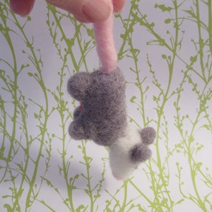Tiny Possum Felted Possum Made by Hand - Etsy