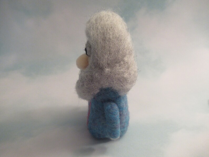 Bearded Man, Felted Figure, Handmade Doll - Etsy