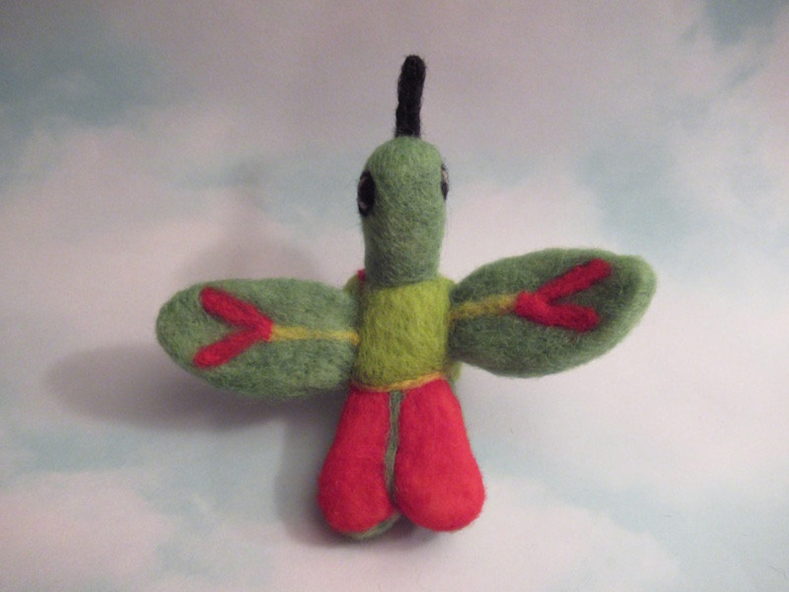Felted Hummingbird Handmade Wild Bird Plush Hummingbird | Etsy