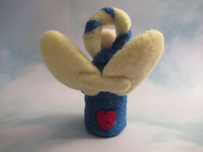 Peace Angel Felted Angel Support Ukraine - Etsy