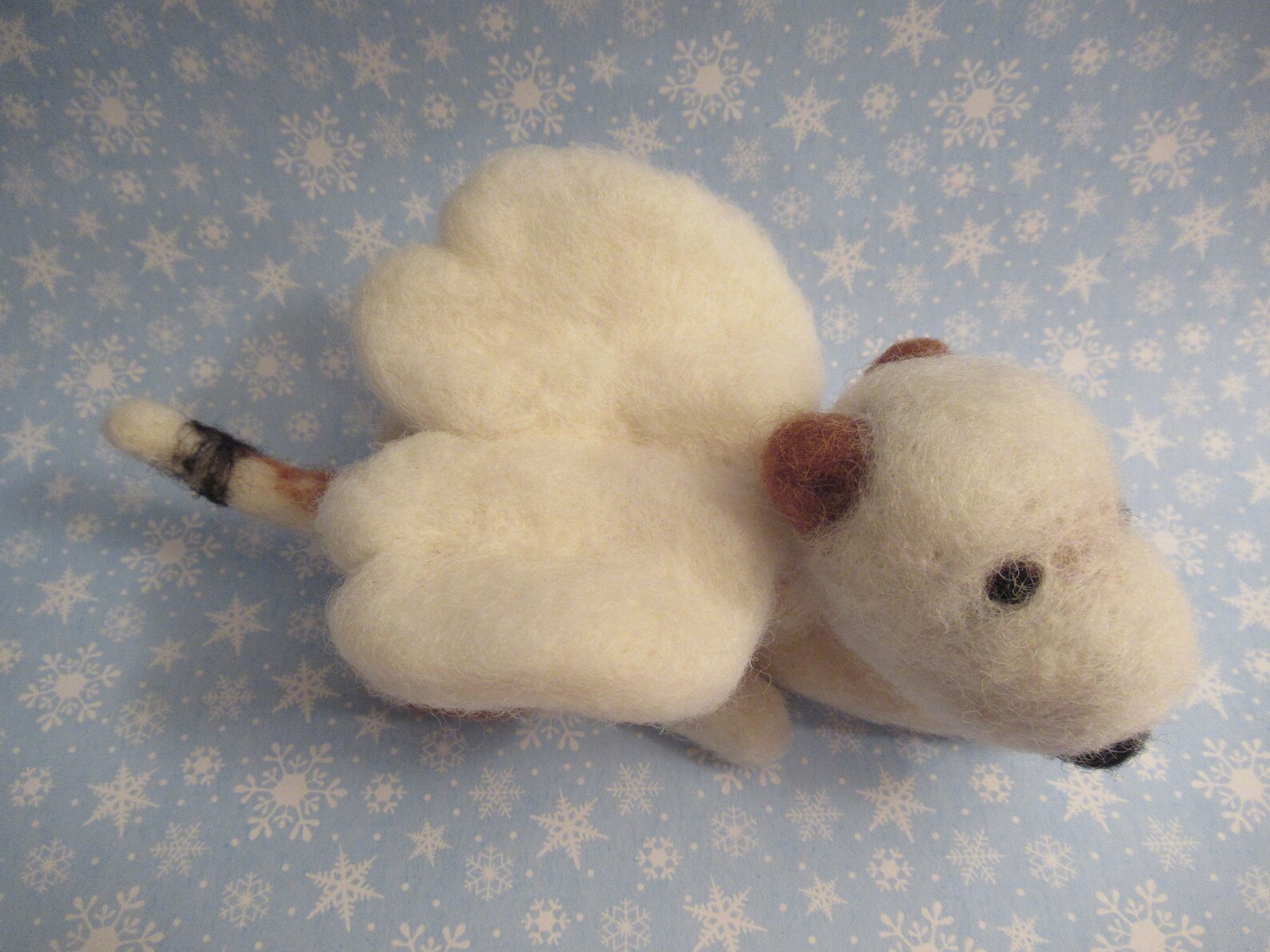 Winged Dog Dog Angel Handmade Gift - Etsy