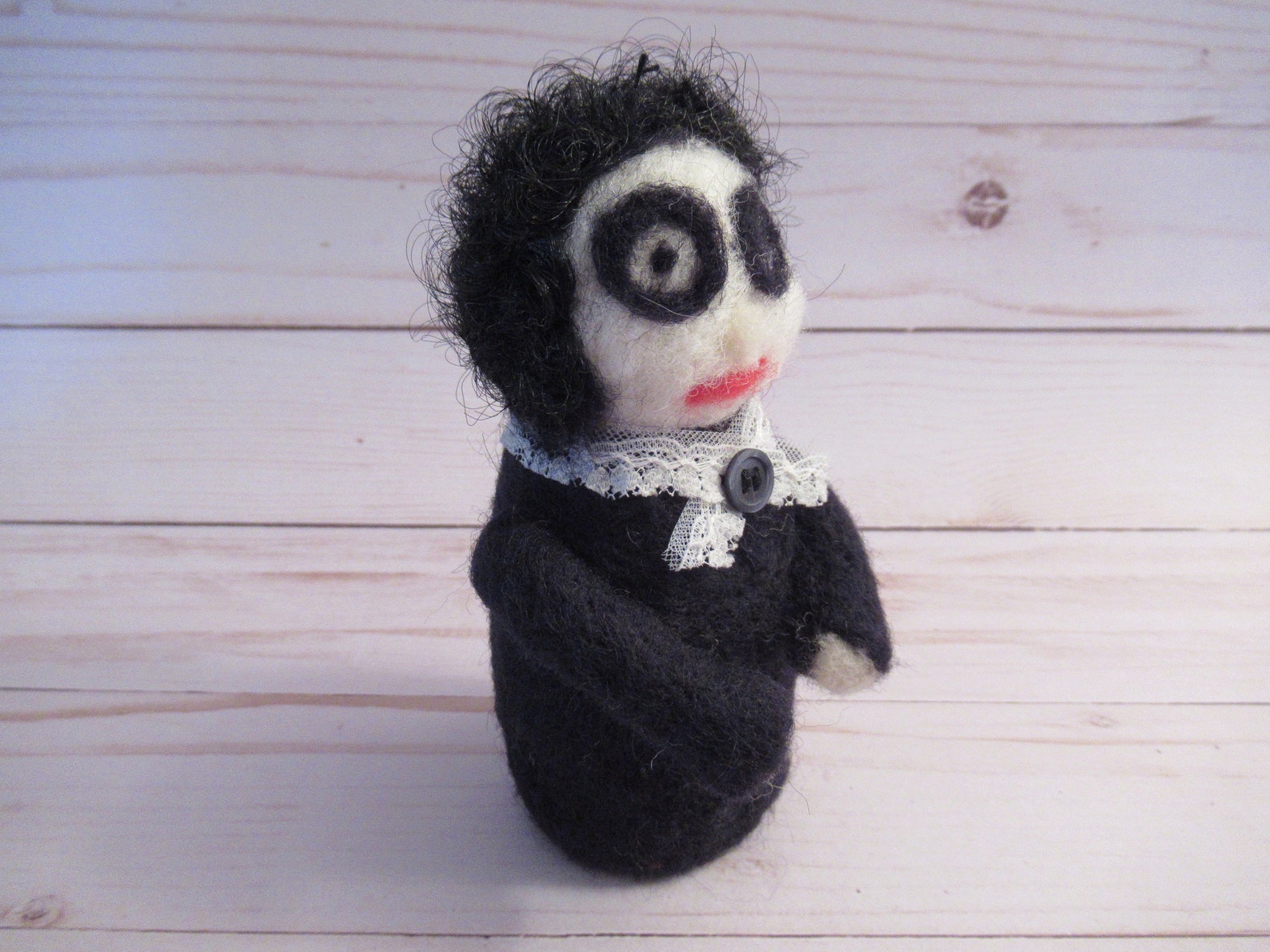 Goth Girl, Novelty Doll, Handmade Figure - Etsy