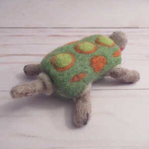 Felted Turtle, Small Turtle Figure - Etsy
