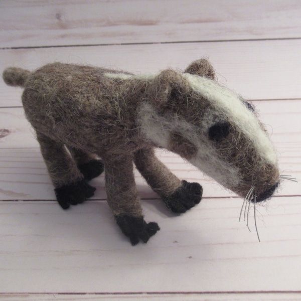 Felt Badger - Etsy