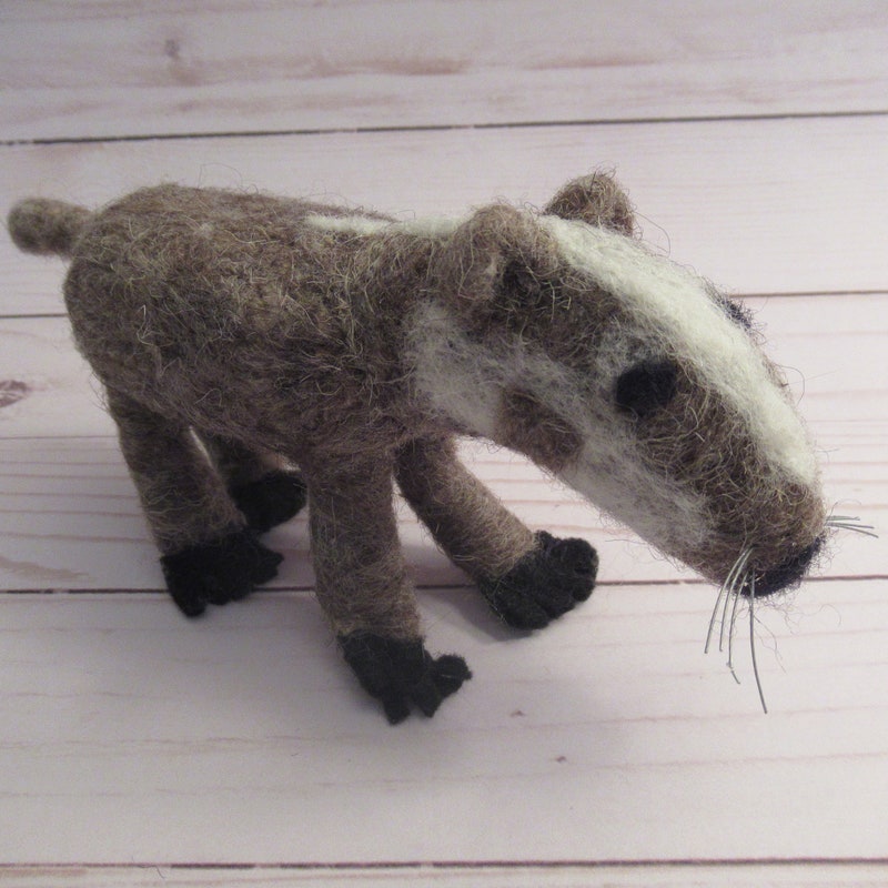 Felt Badger - Etsy